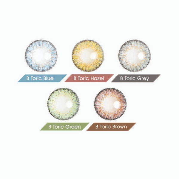 BLINCON B Color Toric Astigmatism 3 Months Contact Lenses (2 pcs) – EVO ...