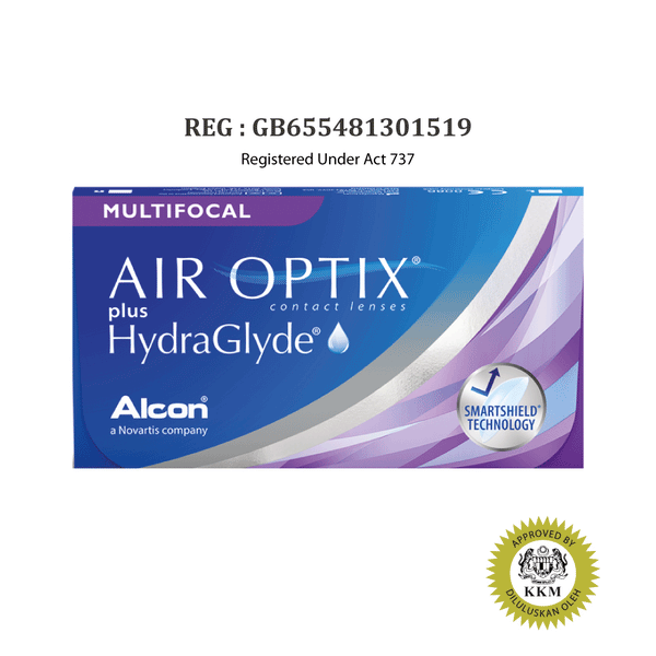 AIR OPTIX plus Hydraglyde MULTIFOCAL Monthly (3 pcs) + [FREE 1 pc ...