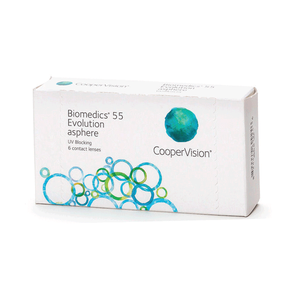 Biomedics 55 Evolution (6 PCS) – EVO OPTOMETRY