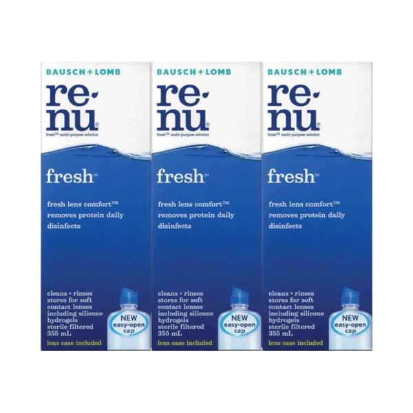 renu Fresh Multi-Purpose Solution 355ml Triple Pack – EVO OPTOMETRY